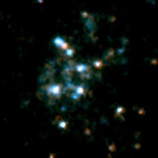 Blow-up of area around GRB 980425 (enlarged version) | ESA/Hubble