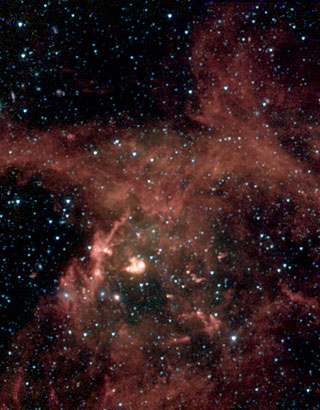 N 63A: Spitzer Space Telescope | ESA/Hubble