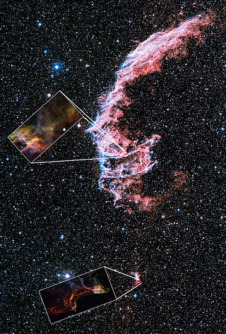 Uncovering the Veil Nebula | ESA/Hubble