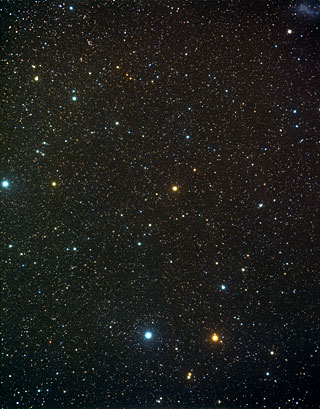A wide-field view of the constellation of Indus (ground-based image ...