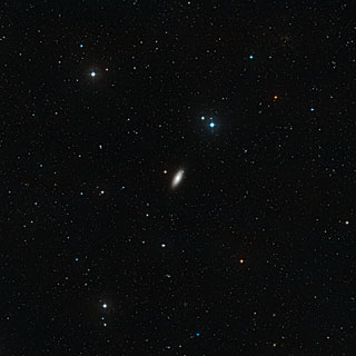 Wide-field view of NGC 2841 (ground-based image) | ESA/Hubble