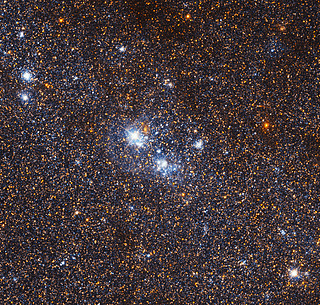 Stellar association IC 142 | ESA/Hubble