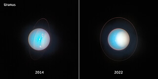 Uranus (November 2014 and November 2022) | ESA/Hubble