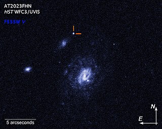 Hubble image of a Luminous Fast Blue Optical Transient (LFBOT ...
