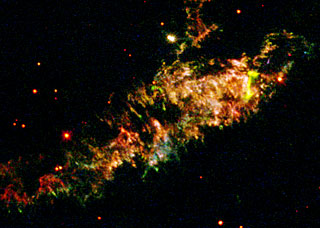Details of Supernova Remnant Cassiopeia A | ESA/Hubble