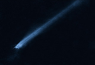Comet-like asteroid P/2010 A2 | ESA/Hubble
