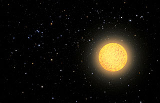 Artist’s view of ancient star | ESA/Hubble