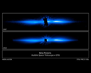 Beta Pictoris — Comparison | ESA/Hubble