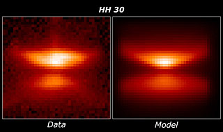 HH 30 model comparison | ESA/Hubble