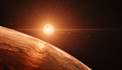Artist’s impression of the TRAPPIST-1 planetary system | ESA/Hubble