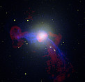Radio/X-ray/Optical Image of M87 | ESA/Hubble