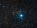 Ground-based view of the sky around IC 63 | ESA/Hubble