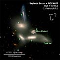 Seyfert's Sextet, Annotated Image | ESA/Hubble