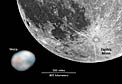 Moon/Vesta size comparison | ESA/Hubble