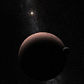 Makemake and Its Moon (Artist's Concept) | ESA/Hubble