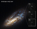 Hubble Reveals Surviving Companion Star In Aftermath Of Supernova | ESA ...